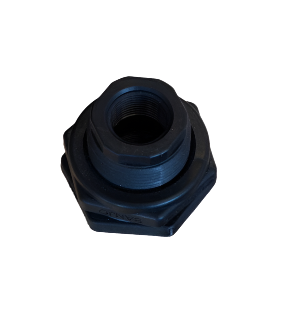 1" Bulkhead – Overkill Wash Equipment